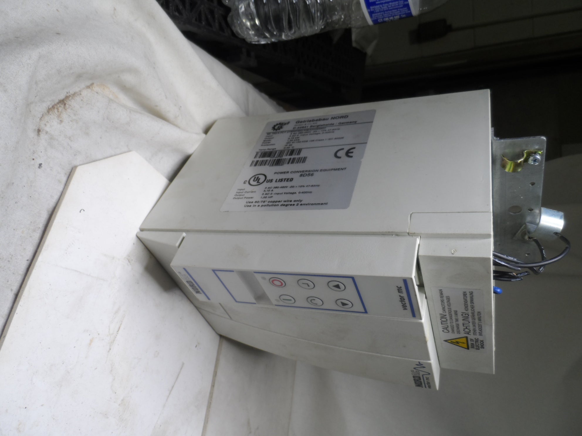 Getriebebau NORD 8D56 CONVERTER POWER CONVERSION EQUIPMENT NORD AC VEC ...