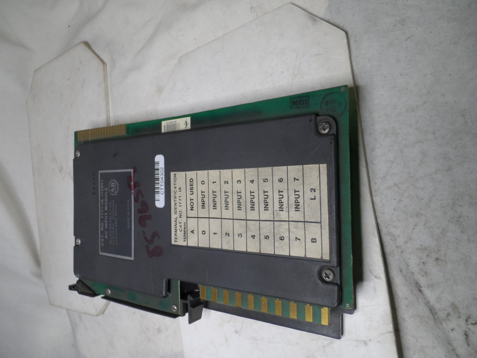 Allen Bradley 1771-1A Input Module – Ideal Surplus